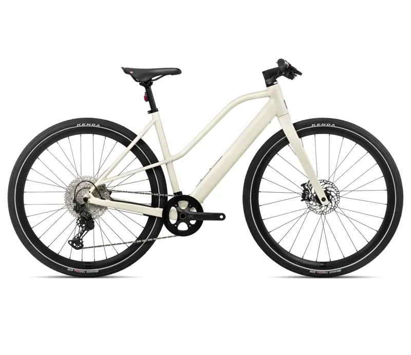 Orbea Vibe MID H10 20mph E-Road Bike In Ivory White Gloss