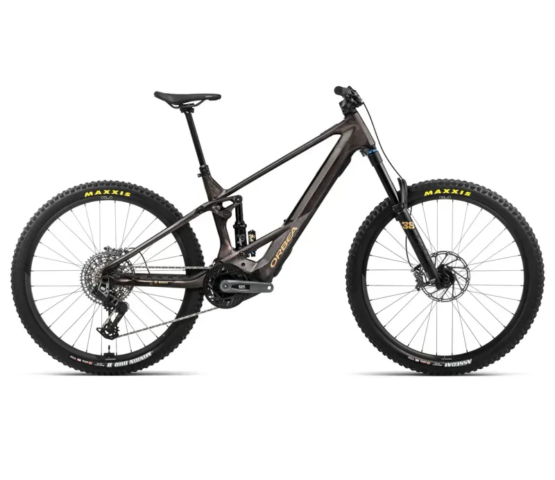 Orbea Wild M11 AXS 20mph E-Mountain Bike In Cosmic Carbon View Matt Gloss
